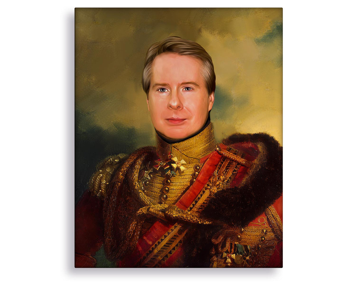 The Colonel - Victorian Oil Painting | Pixels Photo Art